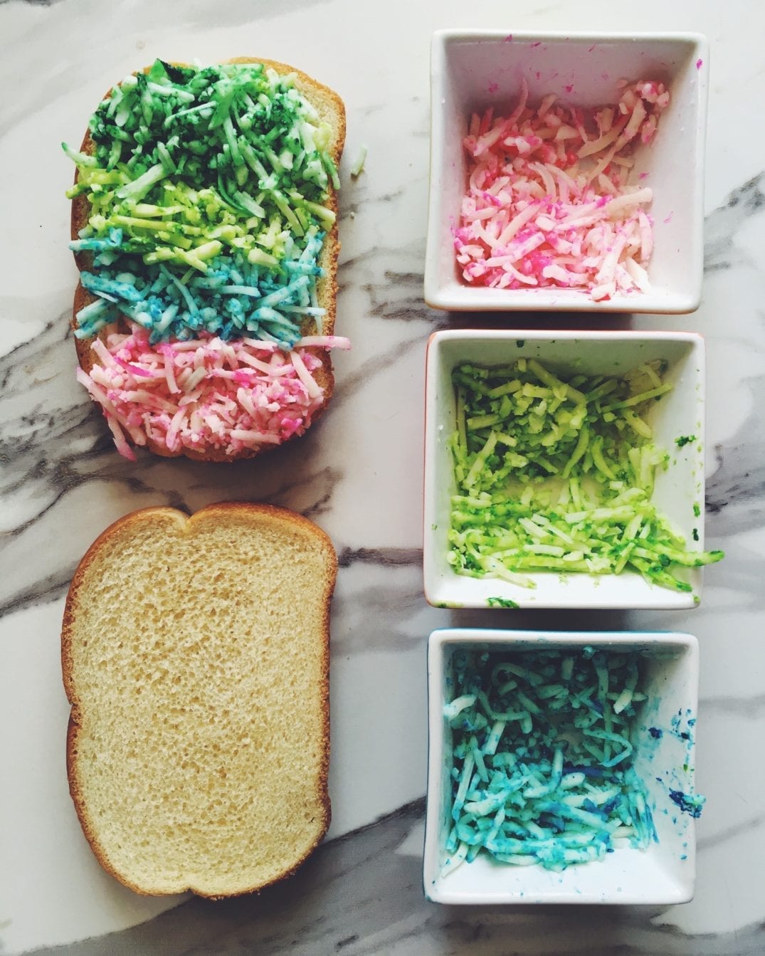 How to Make The Rainbow Grilled Cheese Sandwich