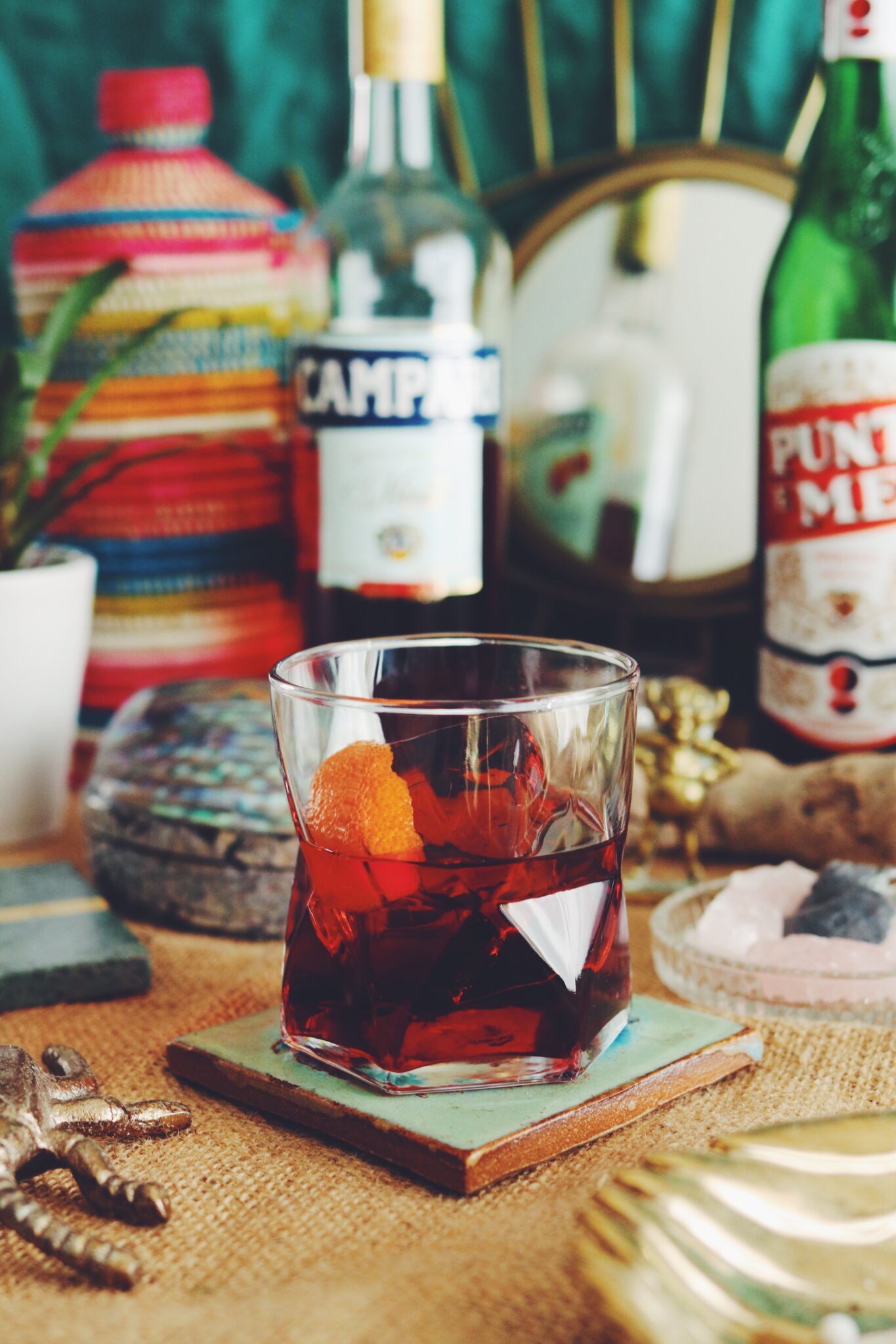 Happiest Hour - The Boulevardier Cocktail - Grilled Cheese Social