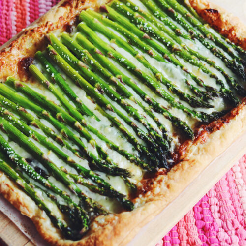 Easy Cheesy Asparagus Puff Pastry - Grilled Cheese Social