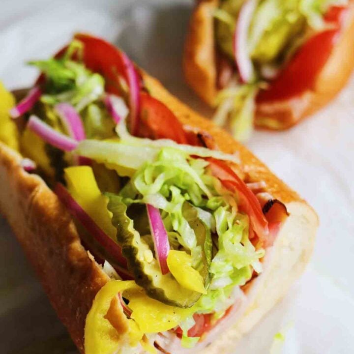 A Classic Deli-Style Turkey Sub - Grilled Cheese Social