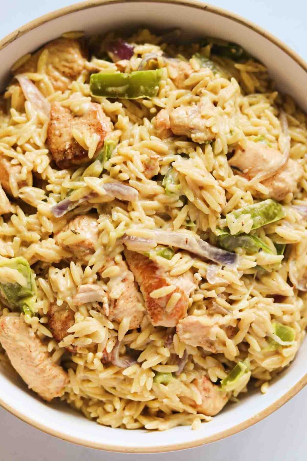 Cajun Chicken Orzo - Grilled Cheese Social