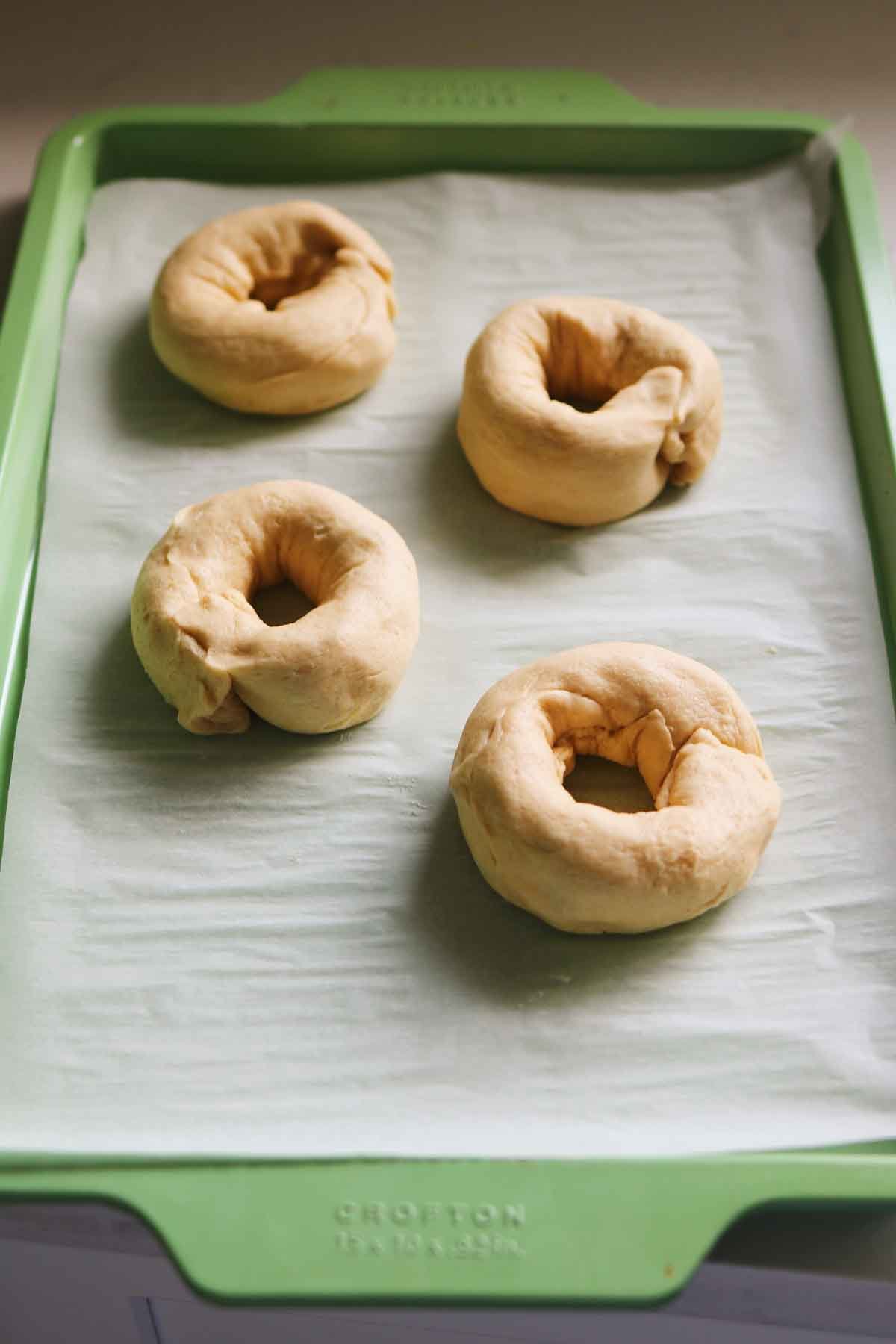 Shortcut Stuffed Bagels with Bacon Scallion Cream Cheese - Grilled ...