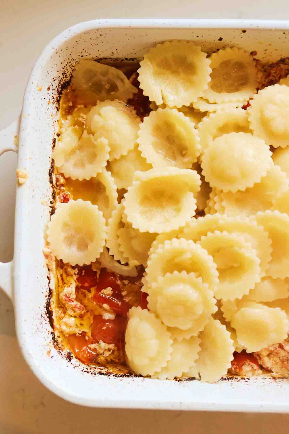 Baked Boursin Cheese Pasta Recipe with Creamy Tomatoes - Grilled Cheese ...