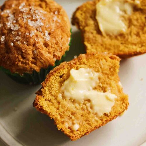 Easy Pumpkin Muffins with Cake Mix - Grilled Cheese Social