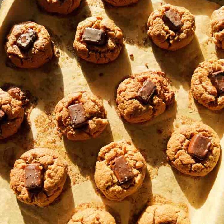 4 Ingredient Peanut Butter Blossom Cookies - Grilled Cheese Social