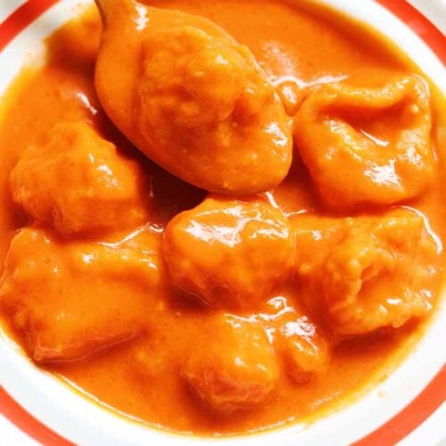 3 Ingredient Cheese Dumpling Tomato Soup - Grilled Cheese Social