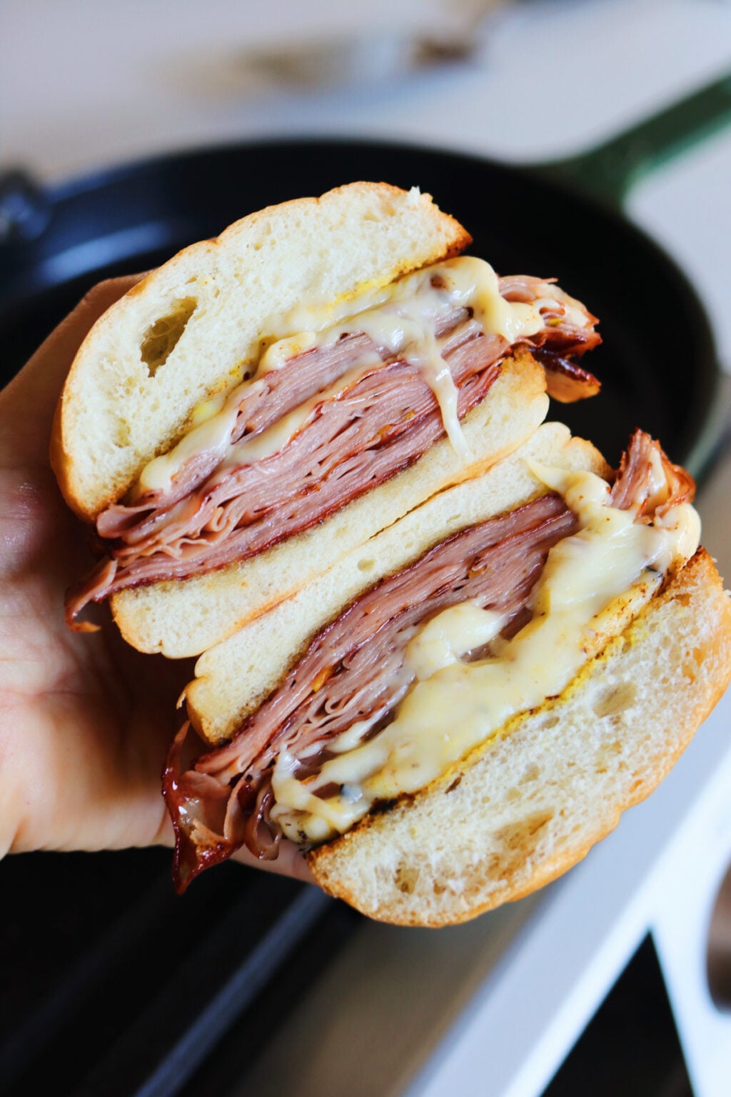 Anthony Bourdain's Mortadella Sandwich - Grilled Cheese Social