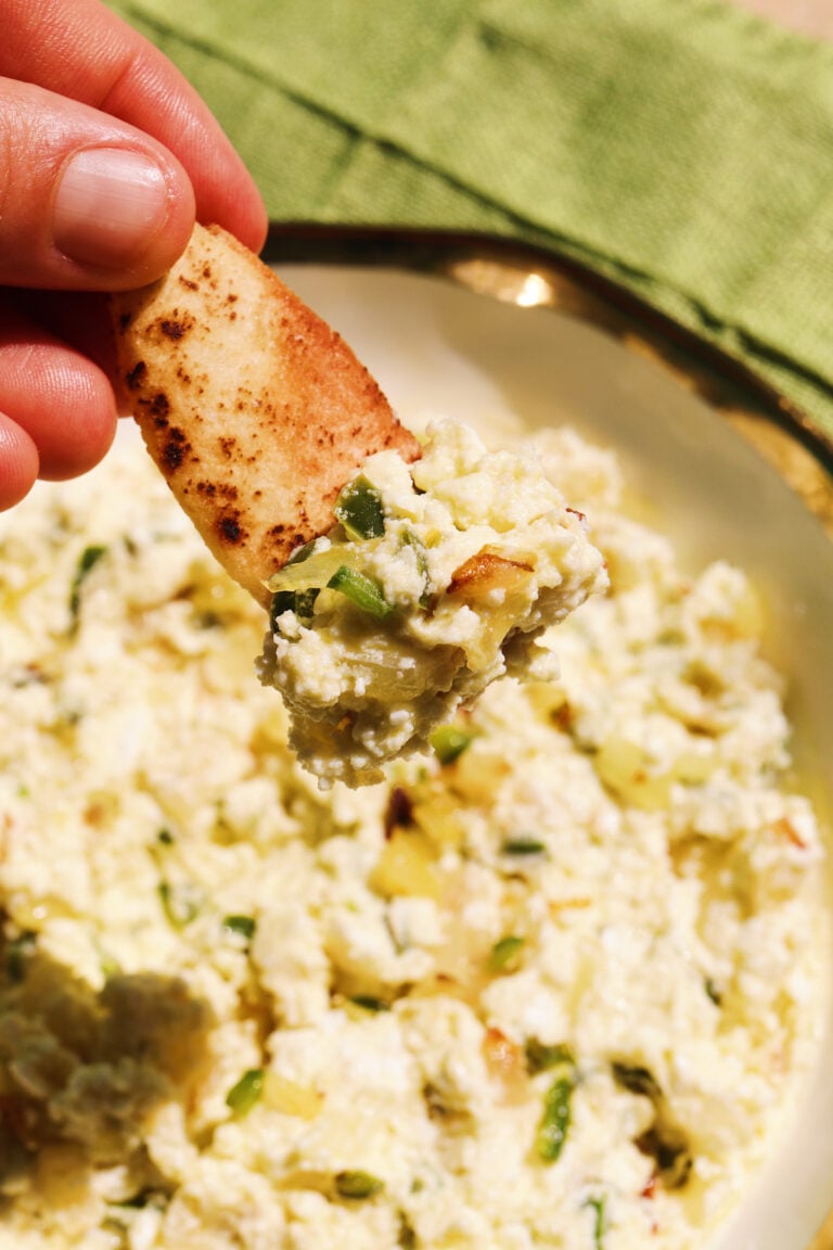 CAVA Crazy Feta - Copycat Spicy Feta Dip Recipe - Grilled Cheese Social
