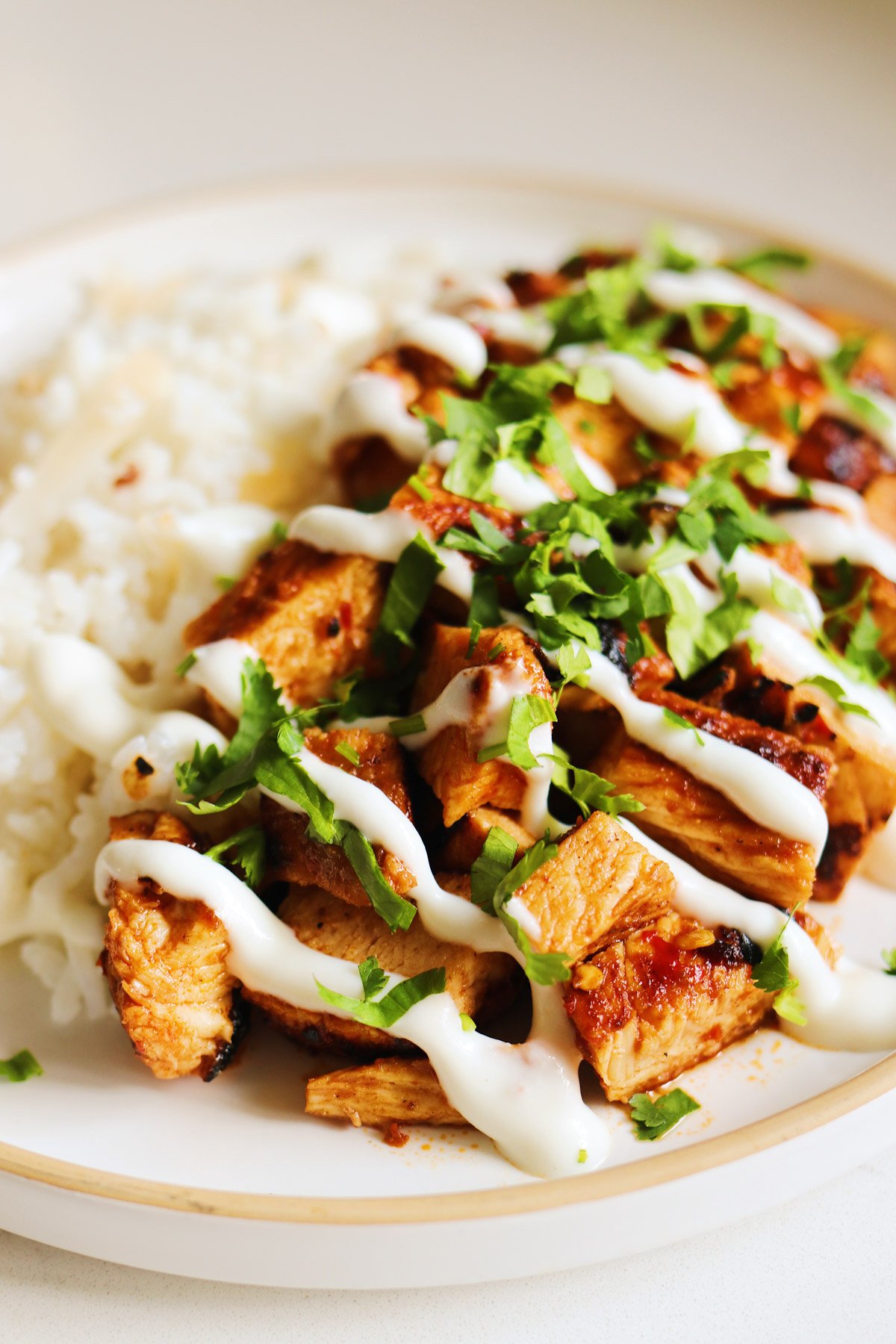 Easy Honey Harissa Chicken Recipe (for CAVA bowls) - Grilled Cheese Social