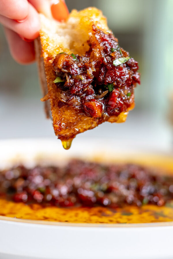 Olive Oil & Balsamic Vinegar Bread Dip - The Best Recipe! - Grilled ...