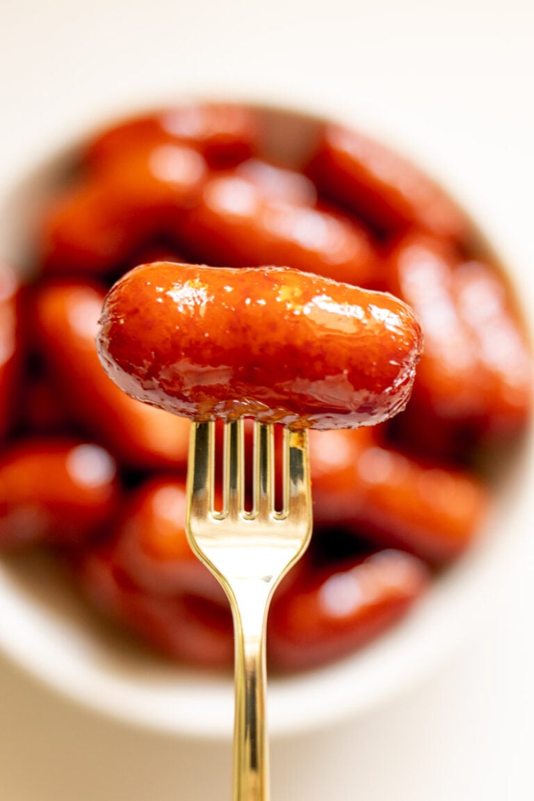 Glazed Cocktail Sausages (The Best Little Smokies Recipe) - Grilled ...