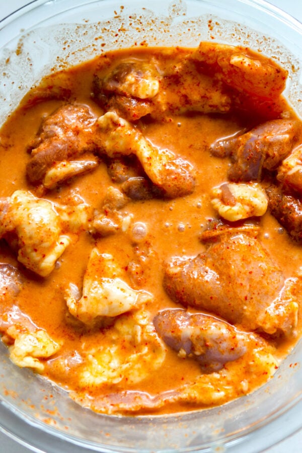 Grilled Marinated Chicken Curry Recipe (With Coconut Milk) - Grilled ...