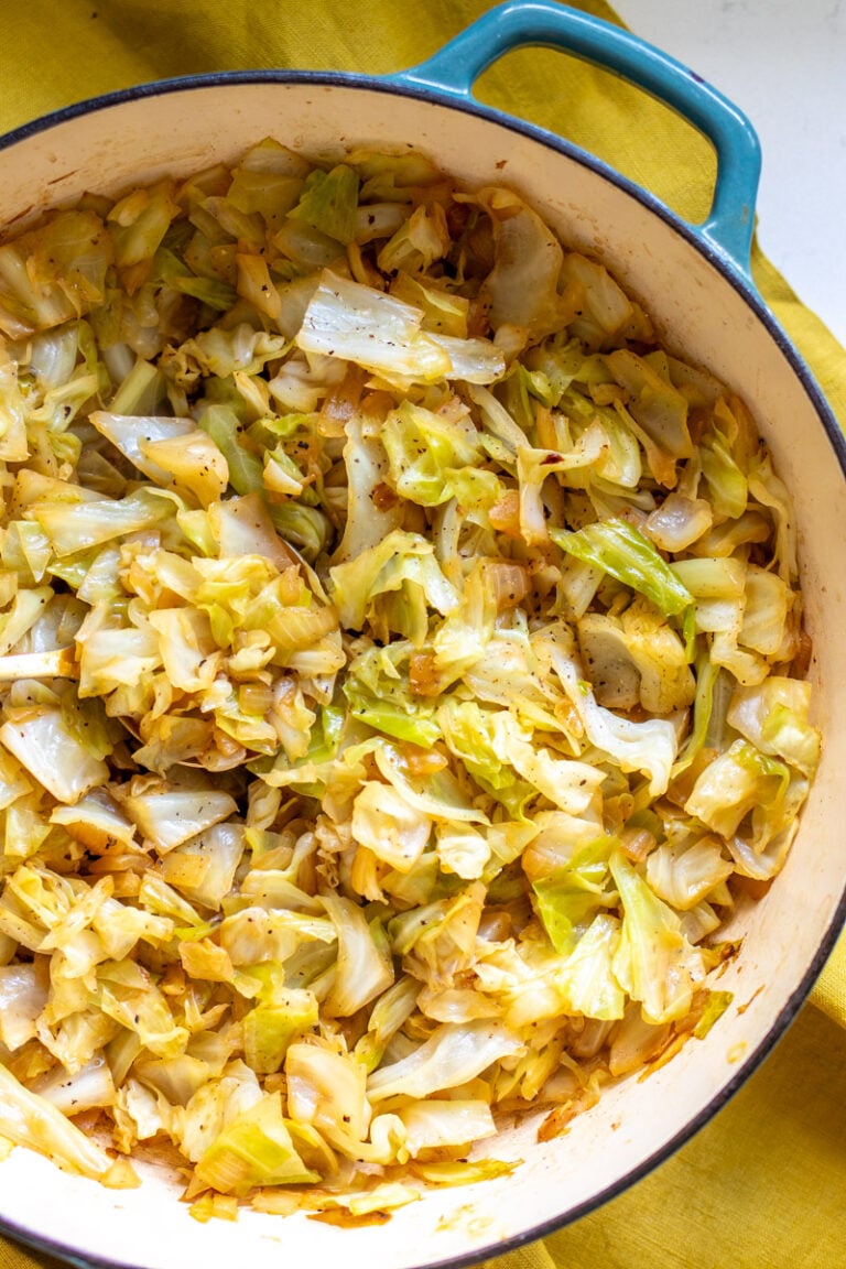 Sauteed Cabbage with Onions (The Best Easy Southern Recipe) - Grilled ...