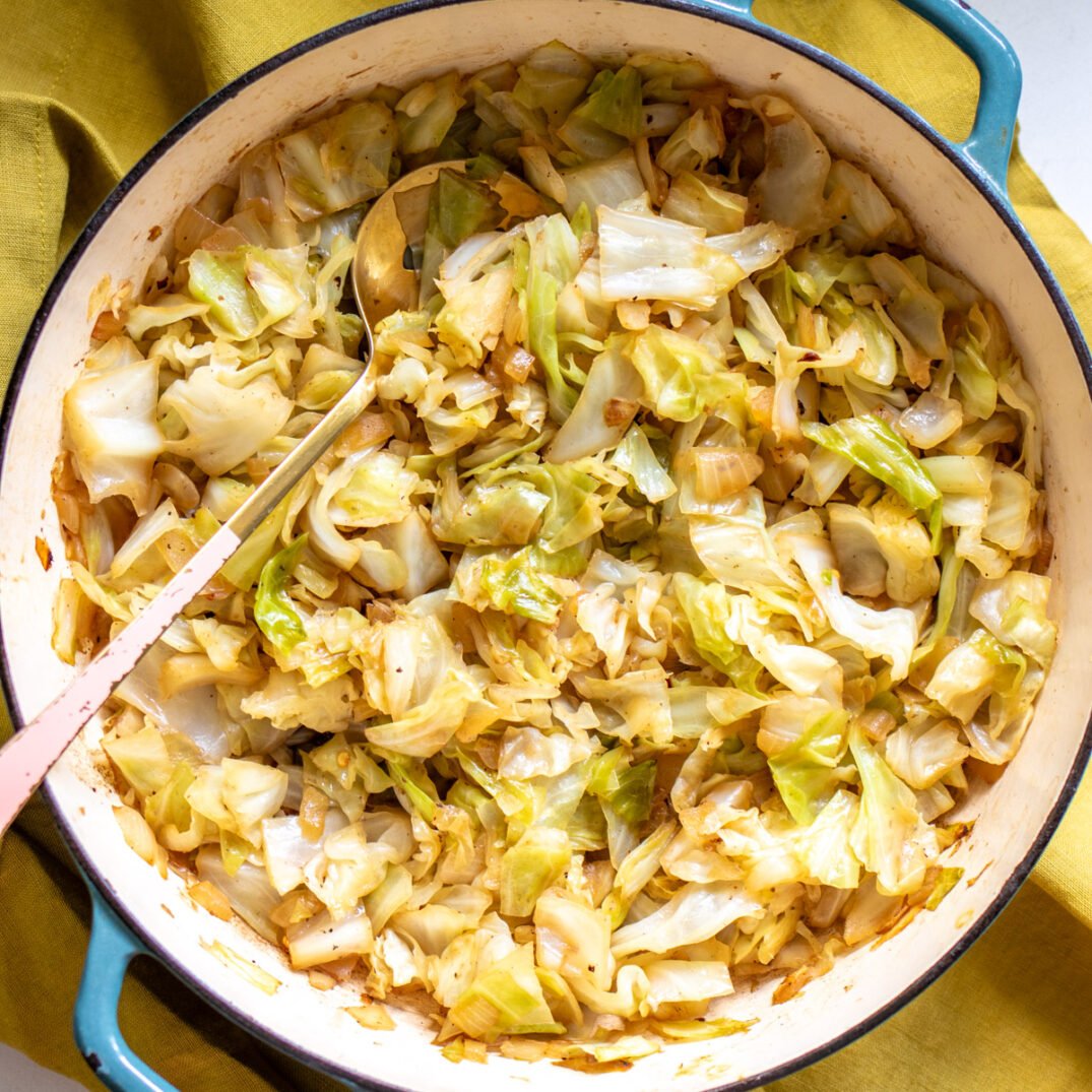 Sauteed Cabbage with Onions (The Best Easy Southern Recipe) - Grilled ...