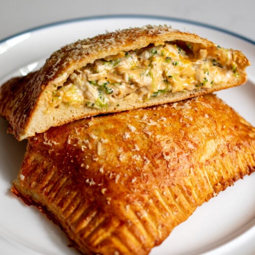 Cheesy Chicken & Broccoli Hot Pockets - Grilled Cheese Social