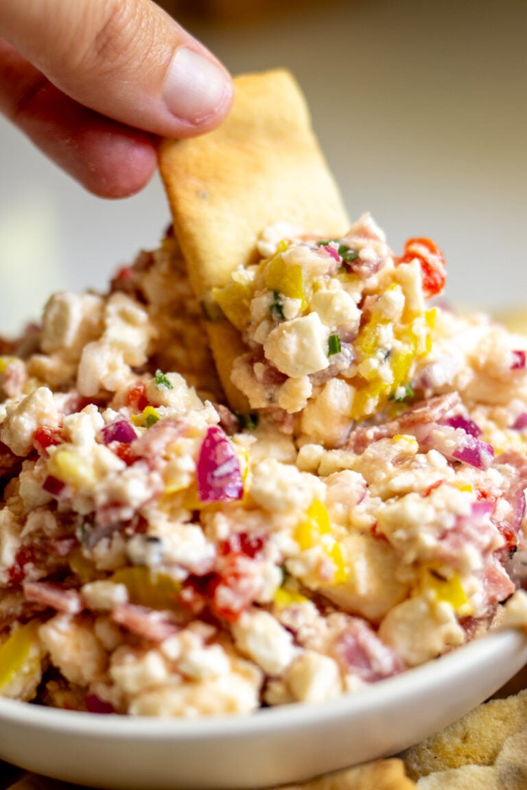 Grinder Feta Dip - Grilled Cheese Social