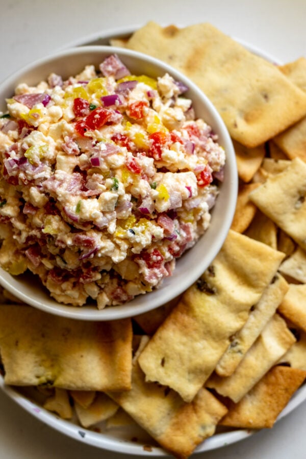 Grinder Feta Dip - Grilled Cheese Social
