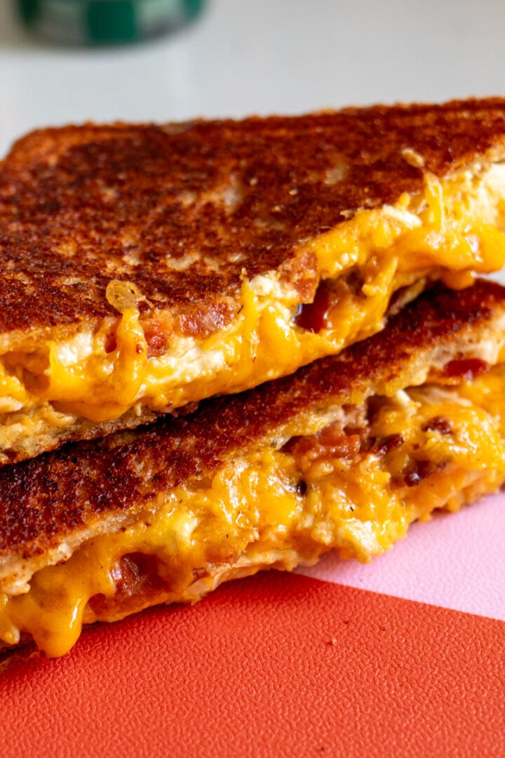 Roasted Creamy Tomato Soup and Grilled Cheese Recipe - Grilled Cheese ...