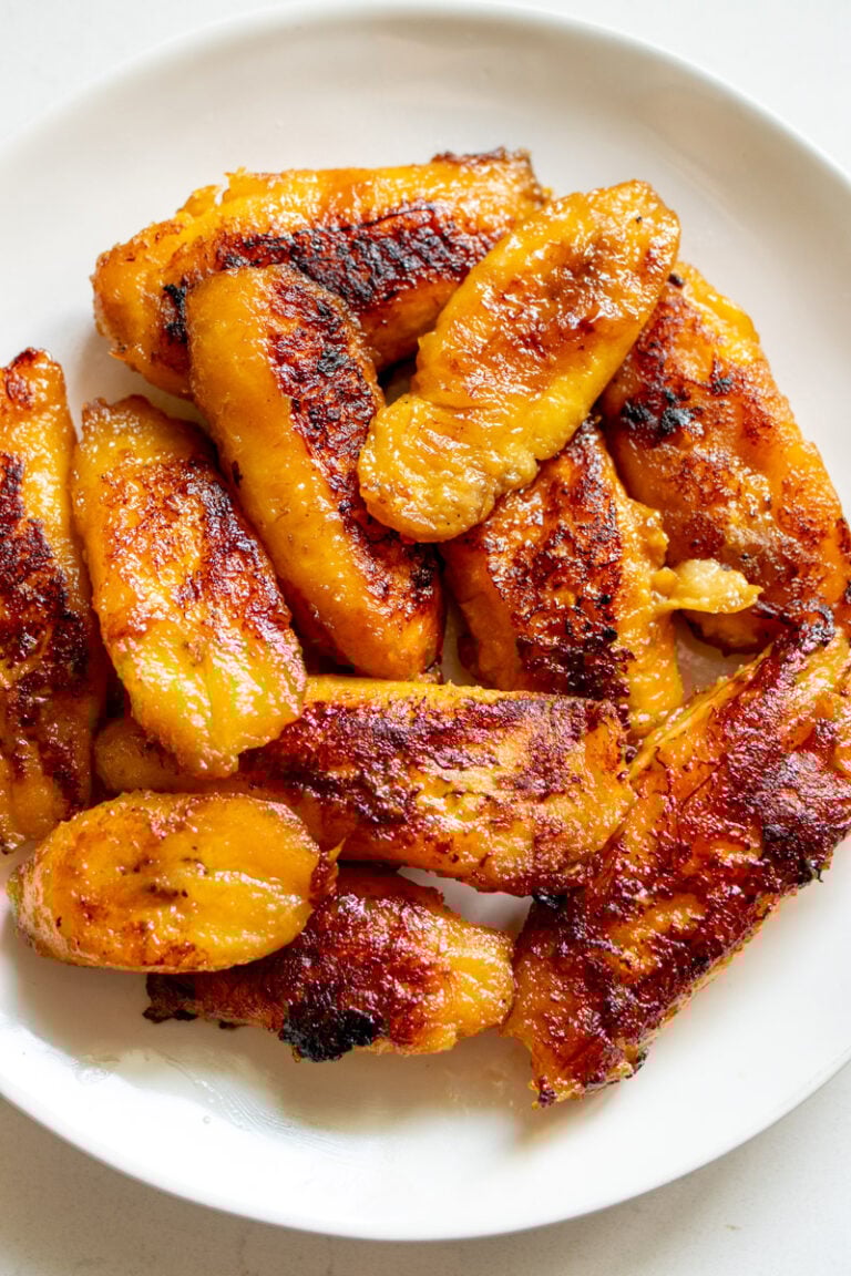 Easy Caramelized Pan-Fried Sweet Plantains Recipe - Grilled Cheese Social