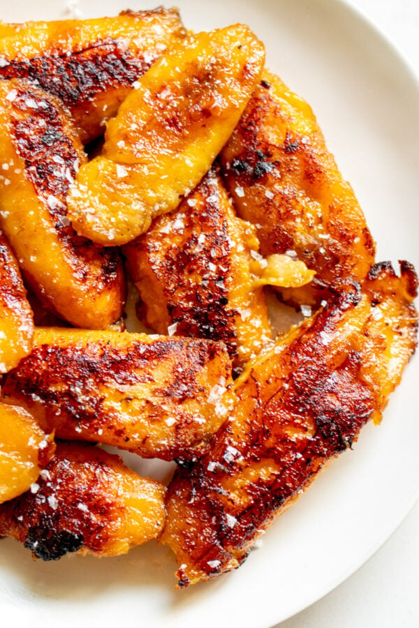 Easy Caramelized Pan-Fried Sweet Plantains Recipe - Grilled Cheese Social