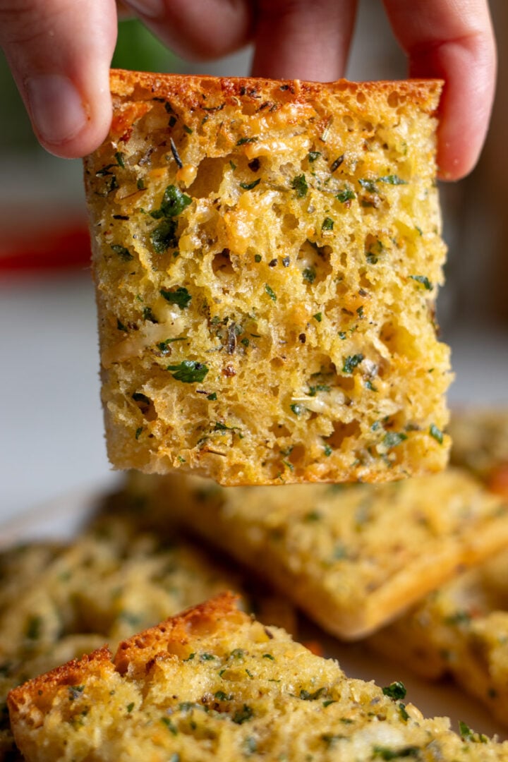 Old School Garlic Bread Spread Recipe (with Garlic Powder) - Grilled ...